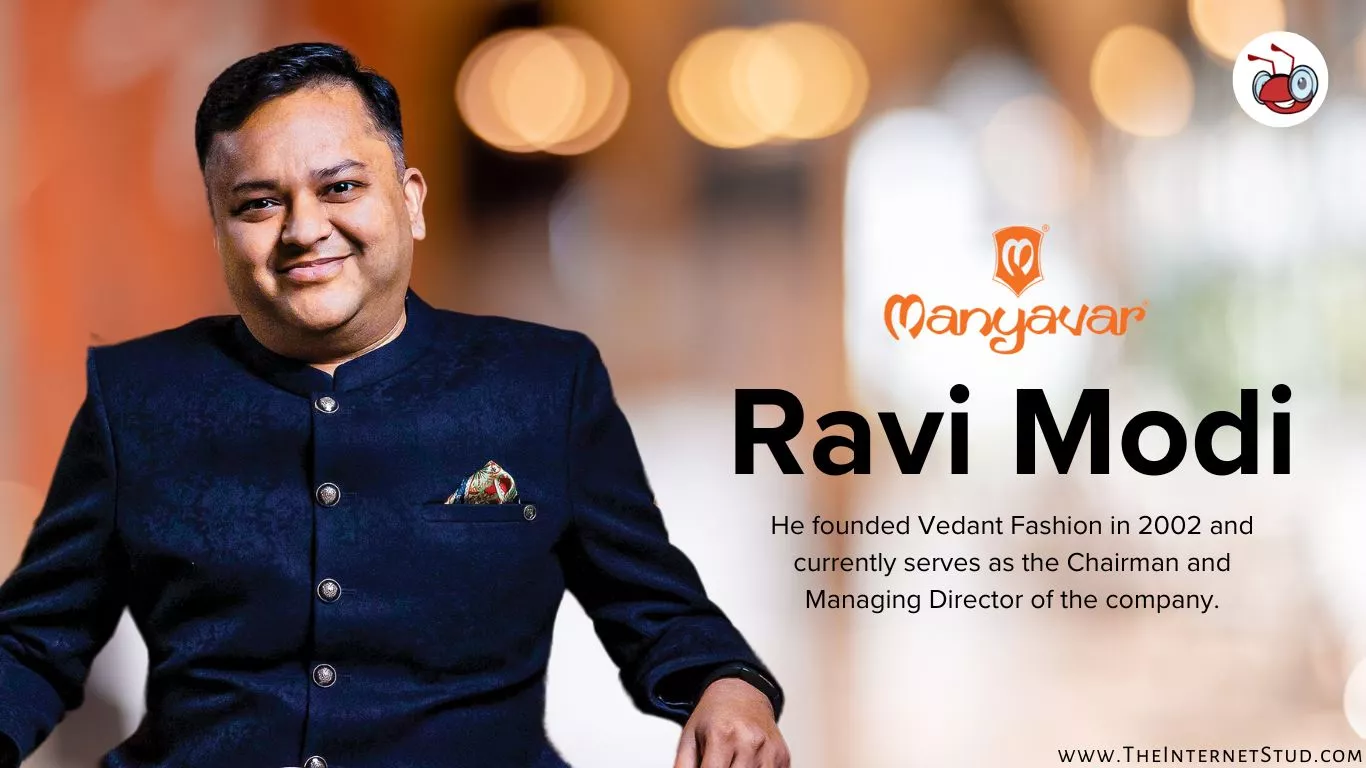 Ravi Modi Manyavar - Success Story Of India's Best Ethnic Wear Brand ...